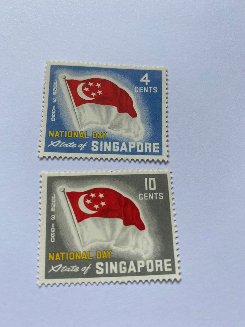 Singapore stamp 1960 national flag mnh, Hobbies & Toys, Memorabilia & Collectibles, Stamps ...