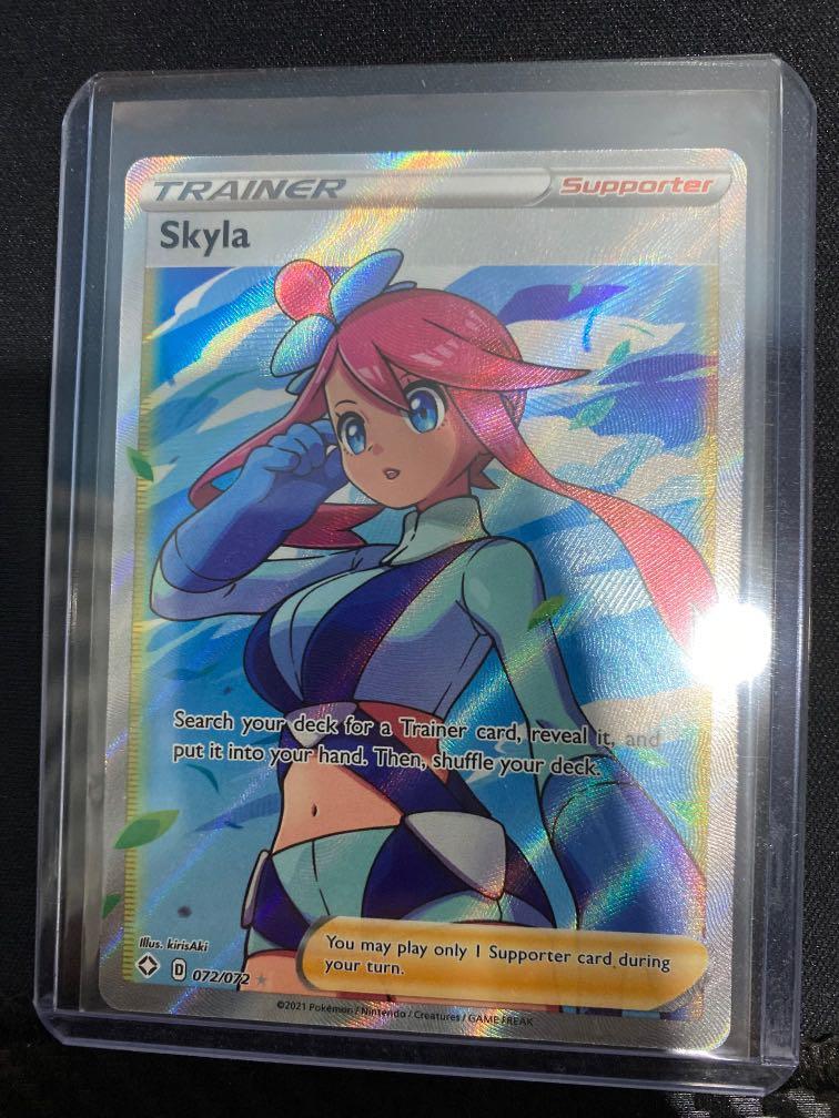 Skyla Full Art Shining Fates Pokemon Trading Card Game, Hobbies & Toys ...