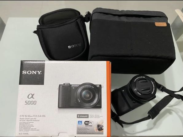 Sony alpha 5000, Photography, Cameras on Carousell