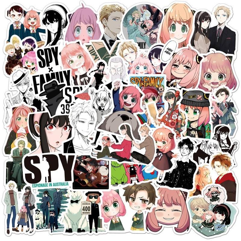 SPY X FAMILY STICKERS ANIME JPOP CUTE, Hobbies & Toys, Memorabilia ...