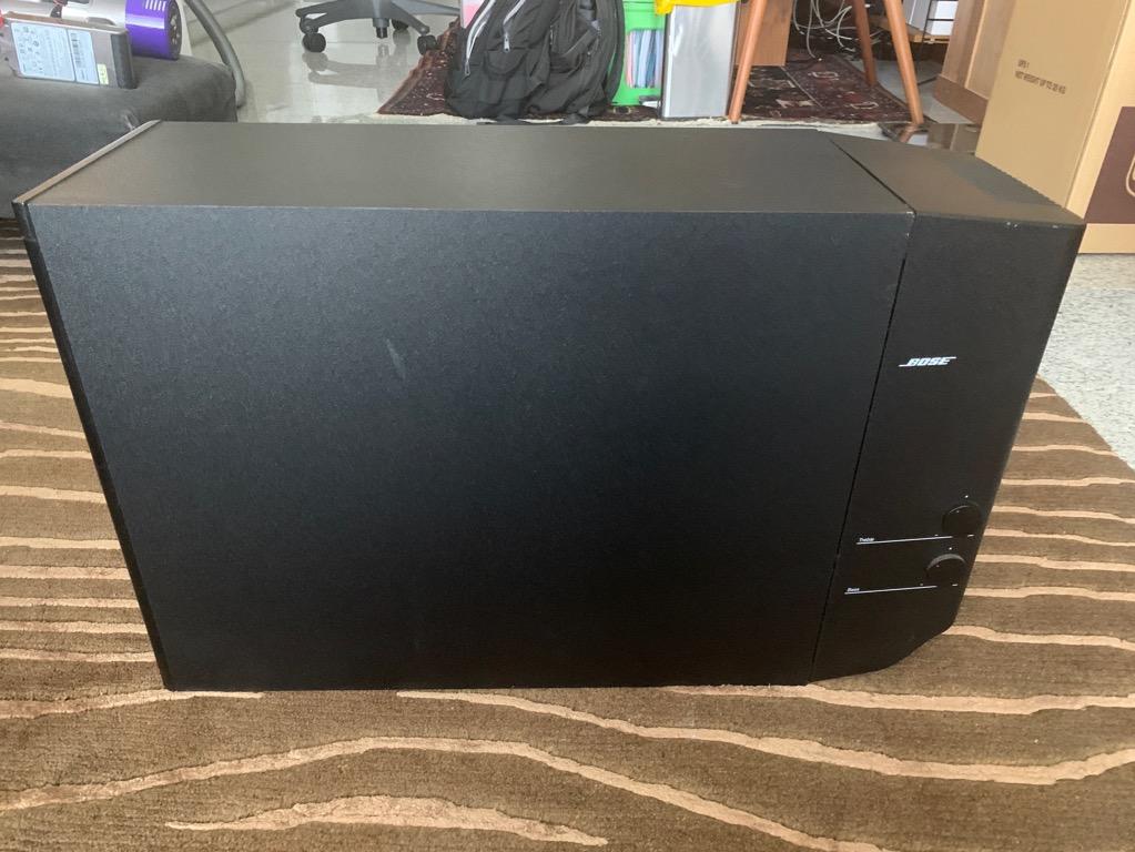 Subwoofer - Bose Powered Acoustimass 20, Audio, Soundbars, Speakers & Amplifiers on Carousell