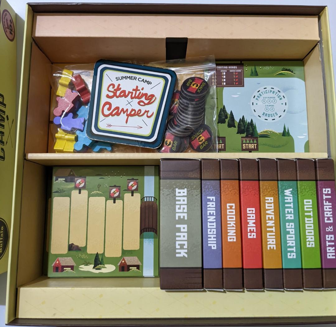 Summer Camp Board Game, Hobbies & Toys, Toys & Games on Carousell