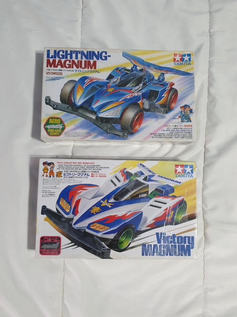 Tamiya Mini 4wd Lightning Magnum and Victory Magnum, Hobbies & Toys ...
