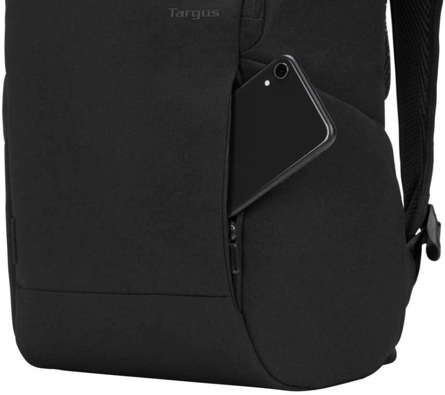 Targus TBB584GL-70 Cypress EcoSmart Slim Backpack, 15.6", Black ...