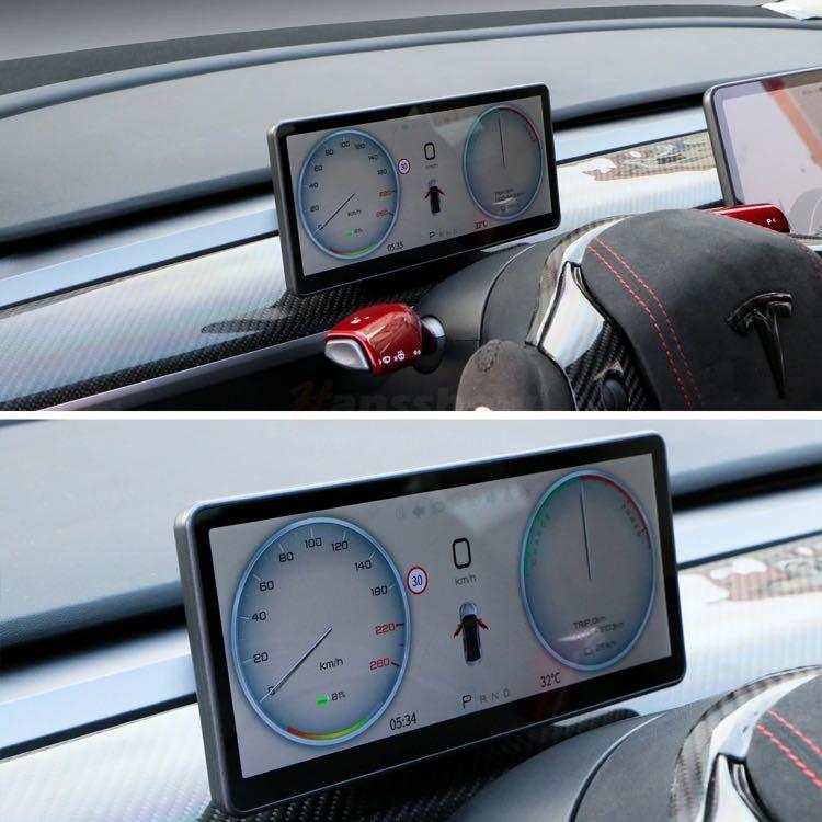 Tesla Model 3 hansshow instrument cluster, Car Accessories, Accessories ...