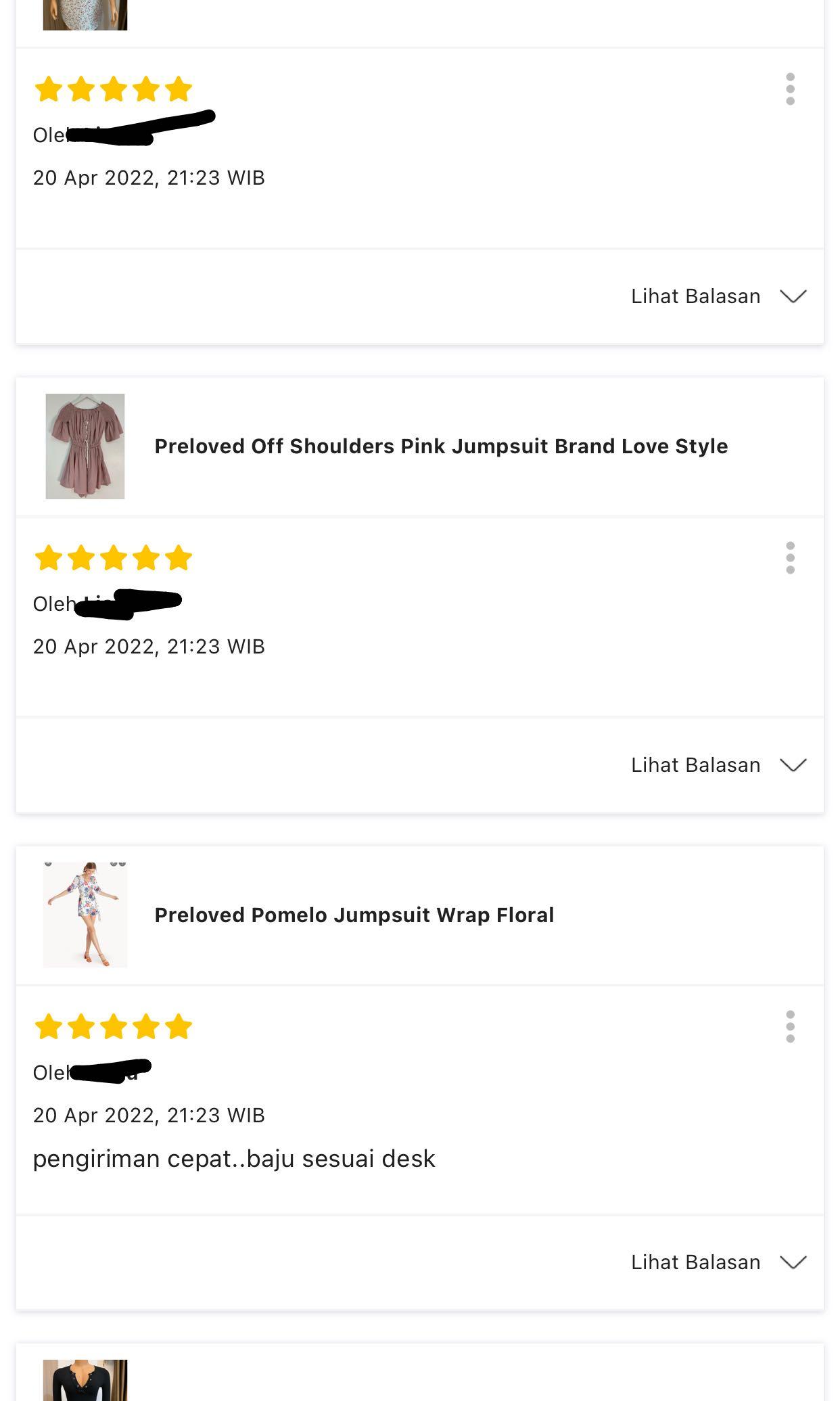 Testimoni Shopee & Tokped2, Fesyen Wanita, Pakaian Wanita, Gaun & Rok ...