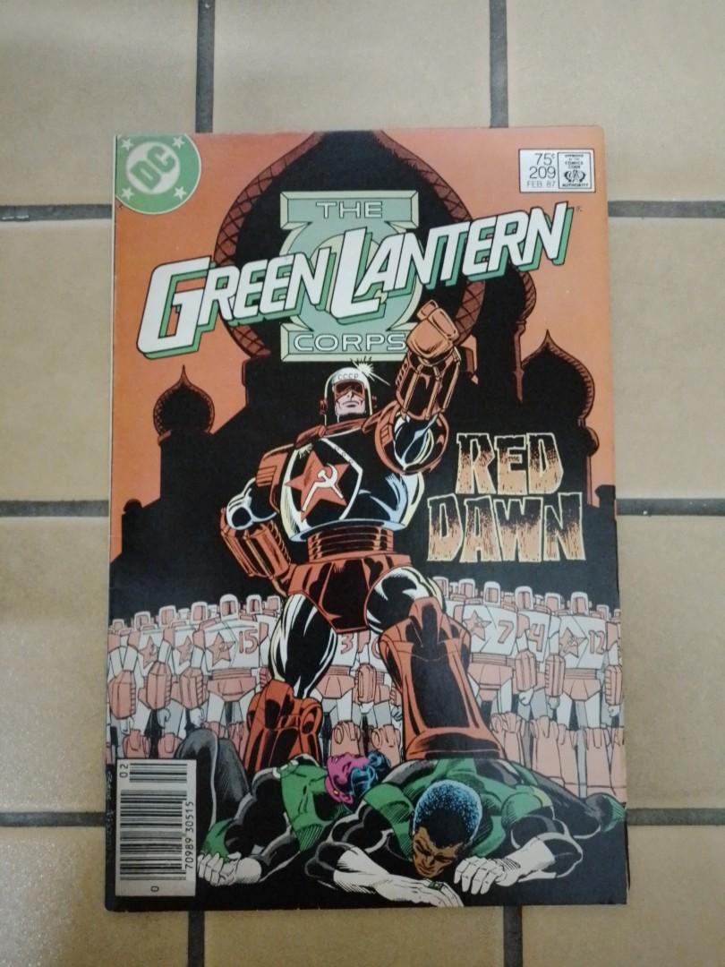 1st app Rocket Red 4 ( Soviet Armored Soldier ) The Green Lantern Corps ...