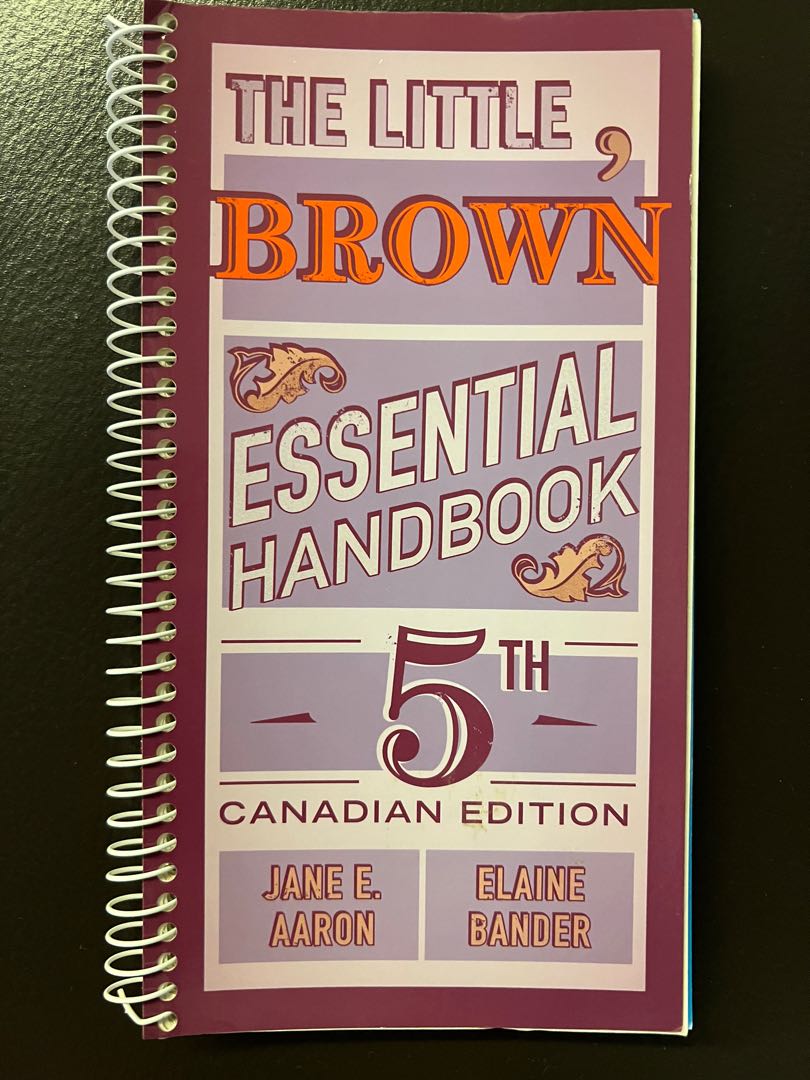 The Little Brown Essential Handbook - Children English Book, 興趣及遊戲, 書本 ...