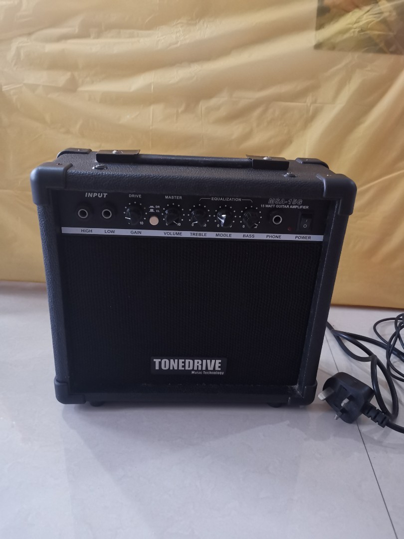 Tonedrive MSA-15G amplifier, Hobbies & Toys, Music & Media, Musical ...