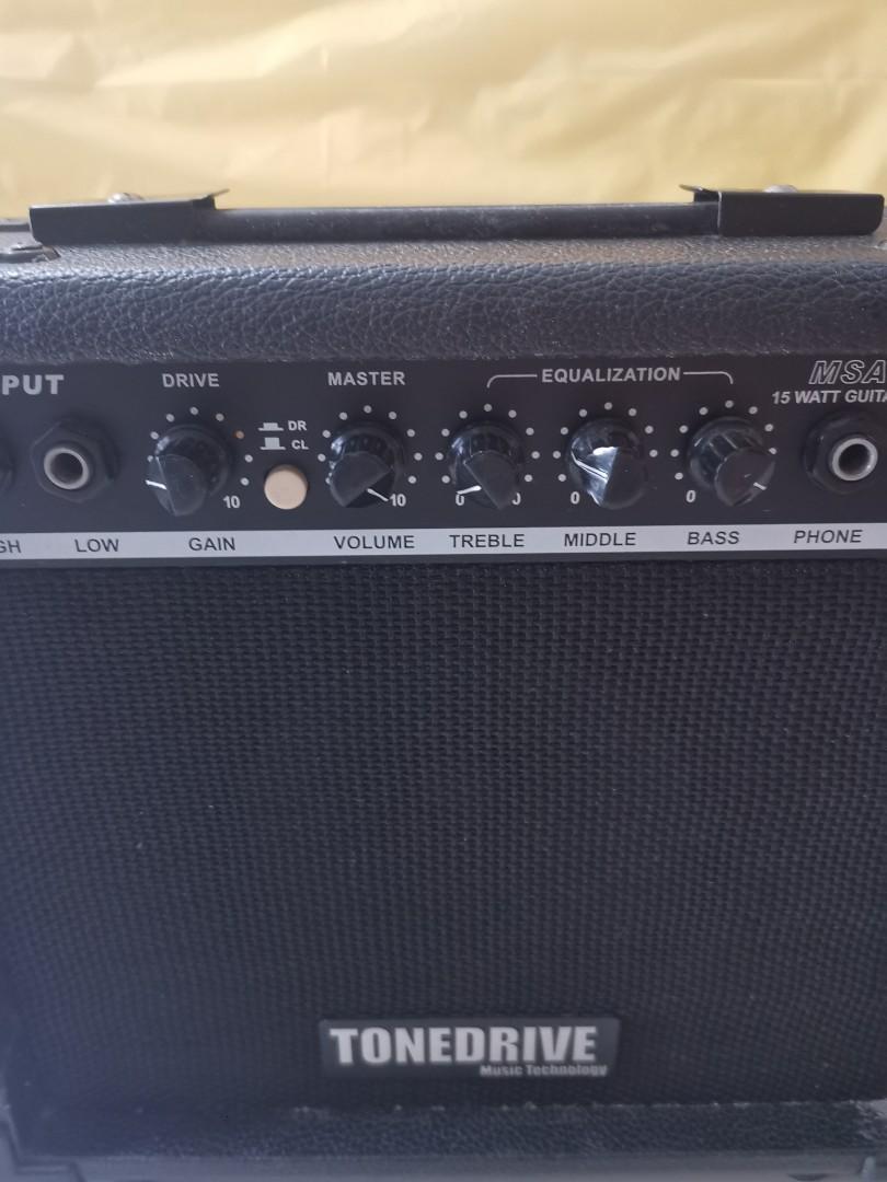 Tonedrive MSA-15G amplifier, Hobbies & Toys, Music & Media, Musical ...