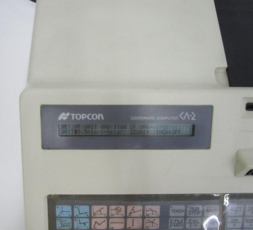 Topcon CA-2 CA-2EB coordinate computer, Computers & Tech, Office ...