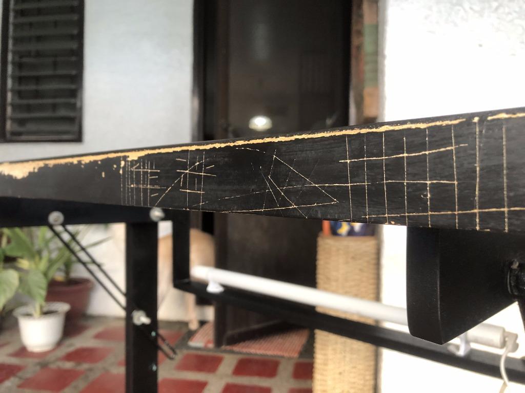 Tracing/Drafting Table with Light and Side Table, Furniture & Home ...