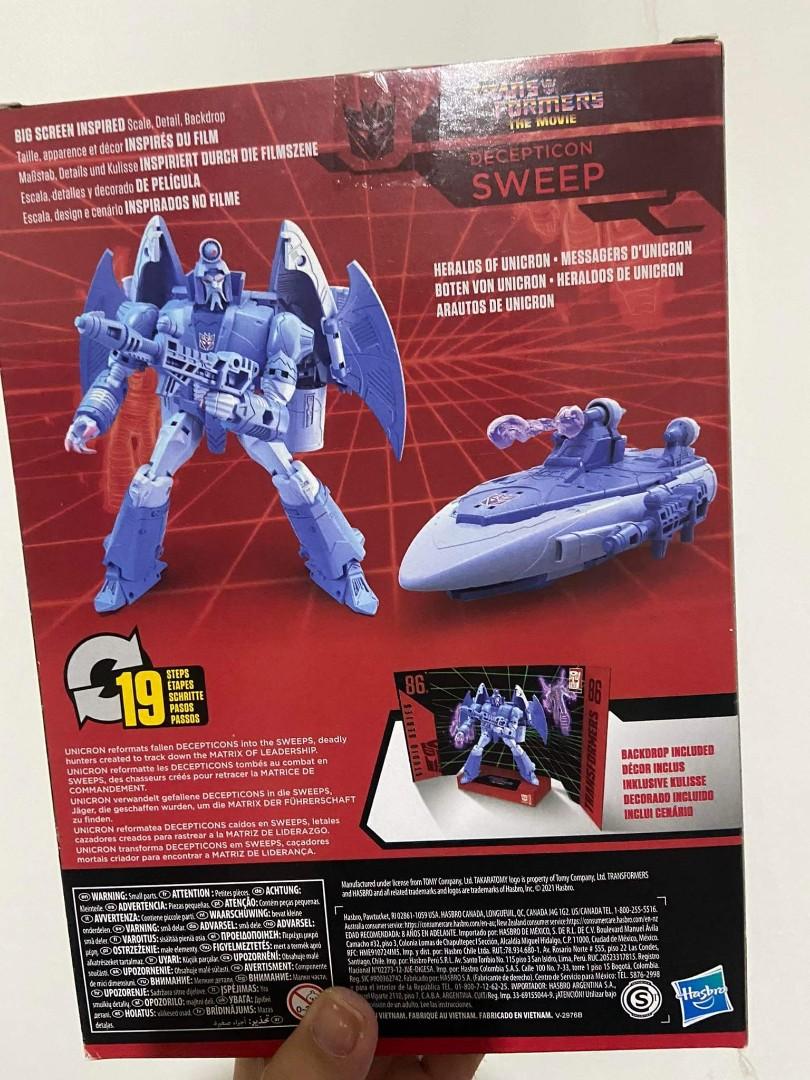 Transformers Studio Series 86 Sweep MISB, Hobbies & Toys, Toys & Games ...