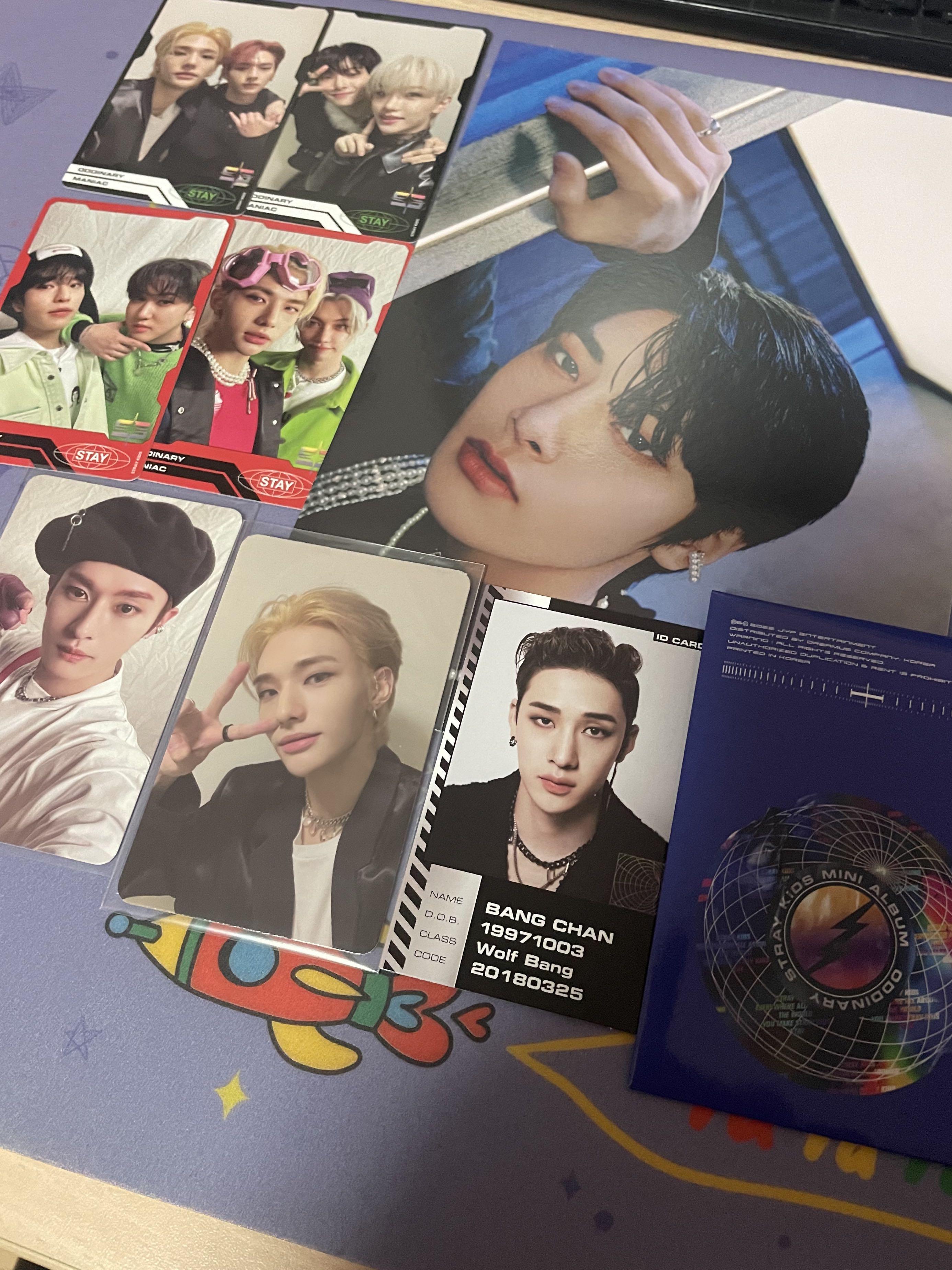 Unsealed Stray Kids ODDINARY Album (Blue), Hobbies & Toys, Memorabilia ...