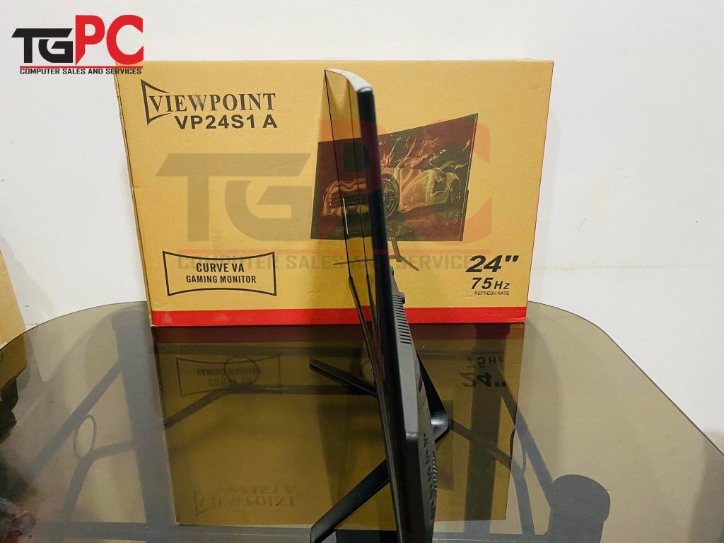 Viewpoint 24inch 75hz Semi Curve Frameless Monitor, Computers & Tech ...