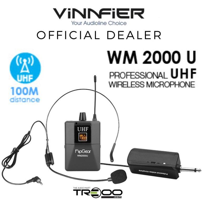 [Discontinued] Vinnfier Flipgear WM 2000 U Wireless Neckband Microphone ...