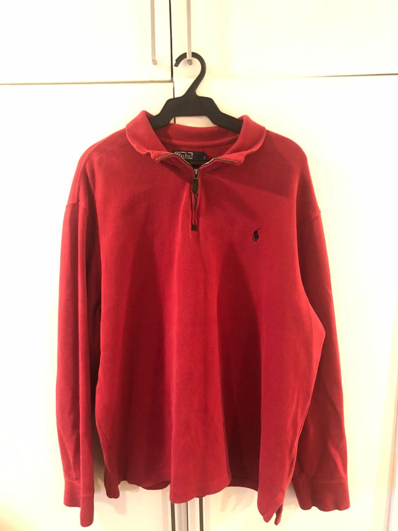 Vintage RL half zip, Men's Fashion, Coats, Jackets and Outerwear on ...