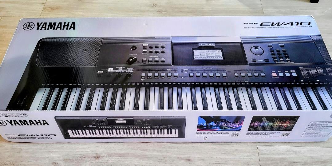 Yamaha 76 Keys Keyboard PSR-EW410, Hobbies & Toys, Music & Media ...