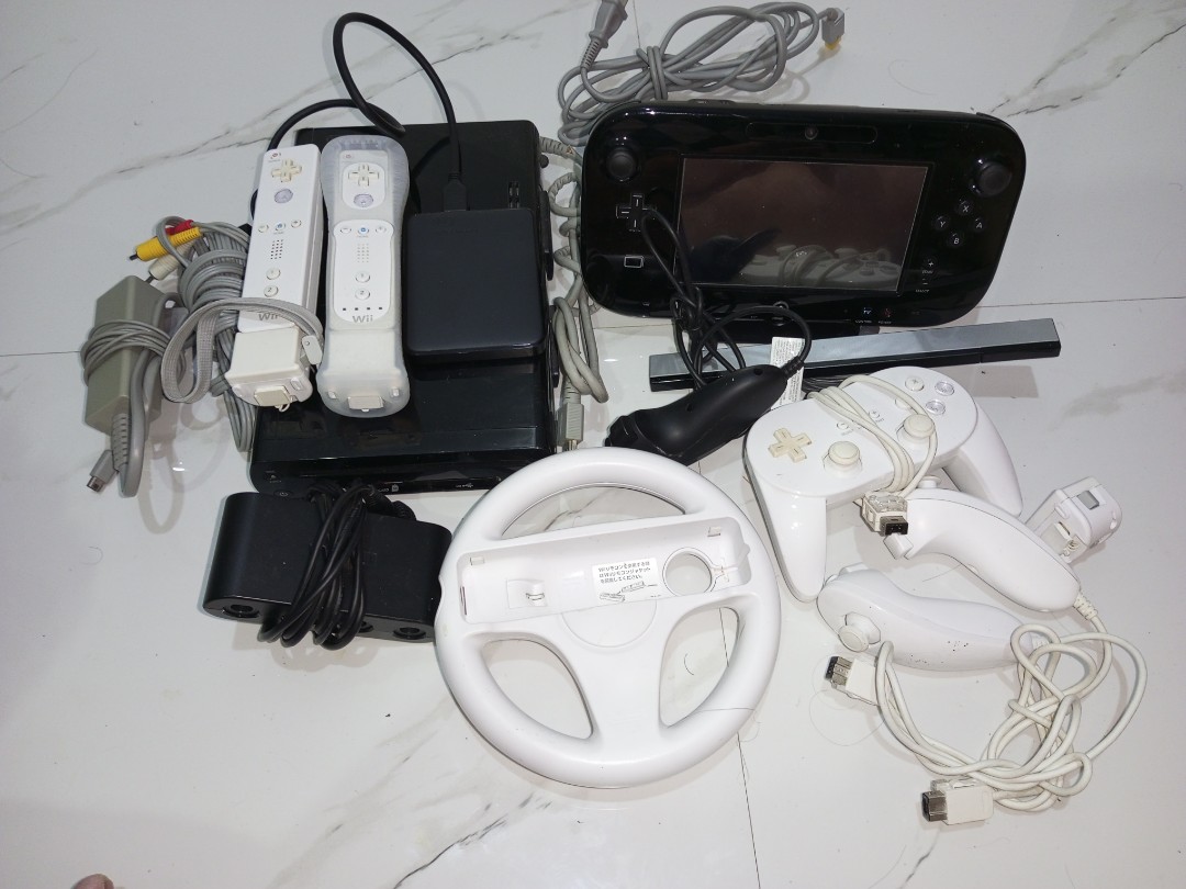 WII U COMPLETE SET JB READY, Video Gaming, Video Game Consoles ...