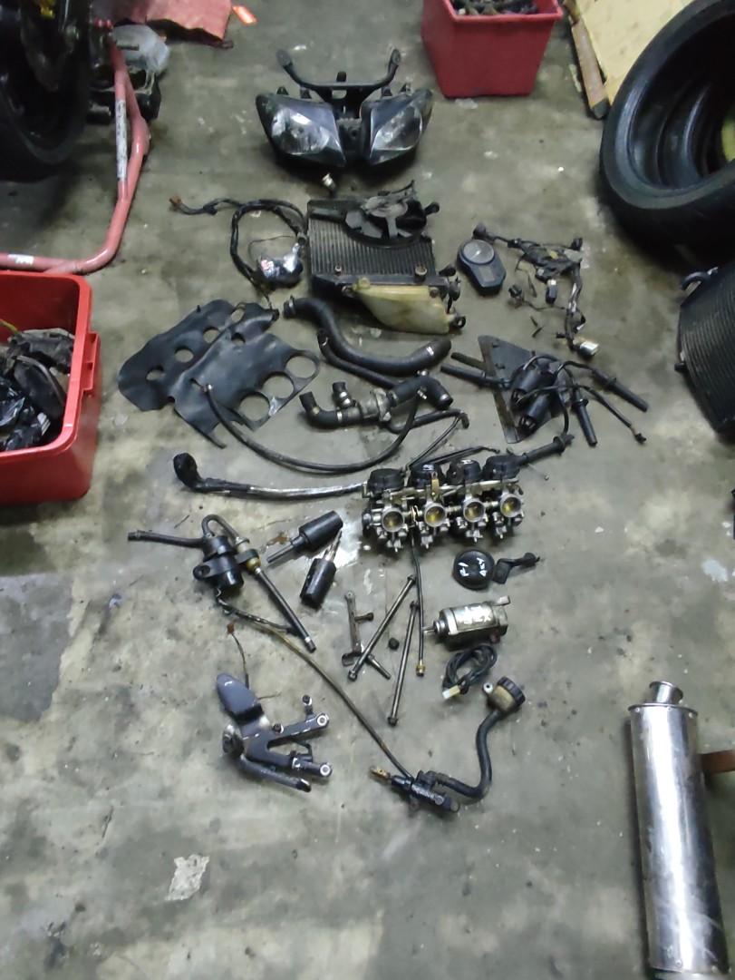 Yamaha R1 parts sparepart, Auto Accessories on Carousell