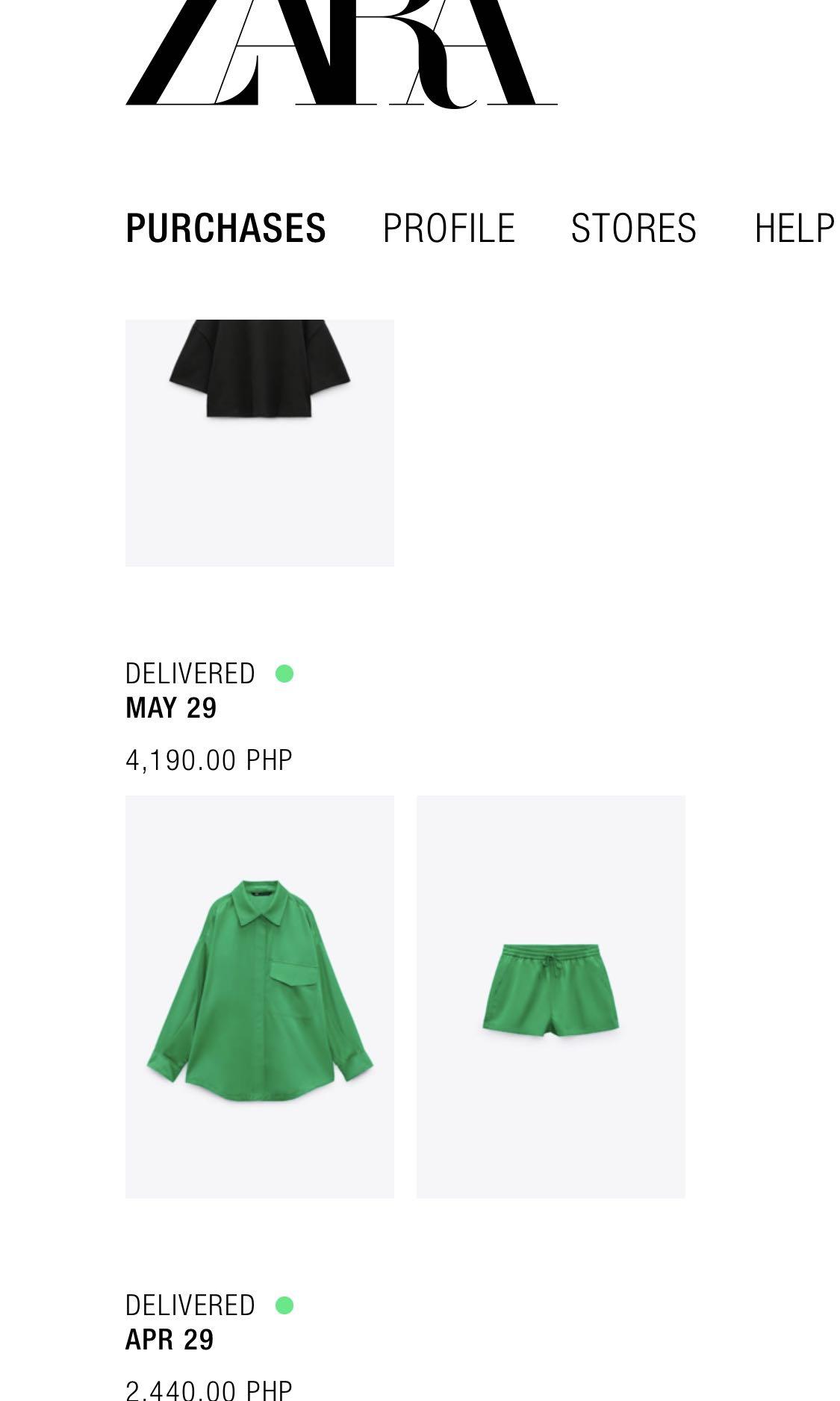 ZARA SATIN OVERSIZED COORDS, Women's Fashion, Dresses & Sets, Sets or ...