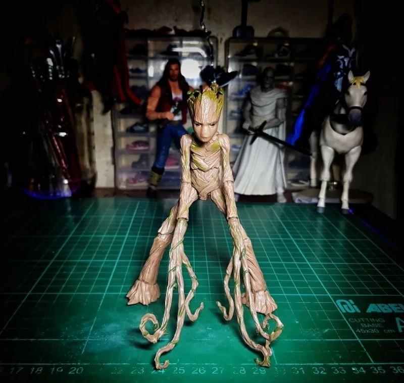 1:12 scale Groot root-arm action figure accessory, Hobbies & Toys, Toys ...