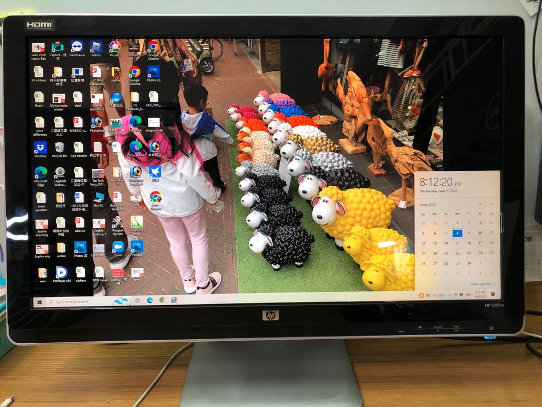 23” monitor-HP 2309m, Computers & Tech, Parts & Accessories, Monitor ...