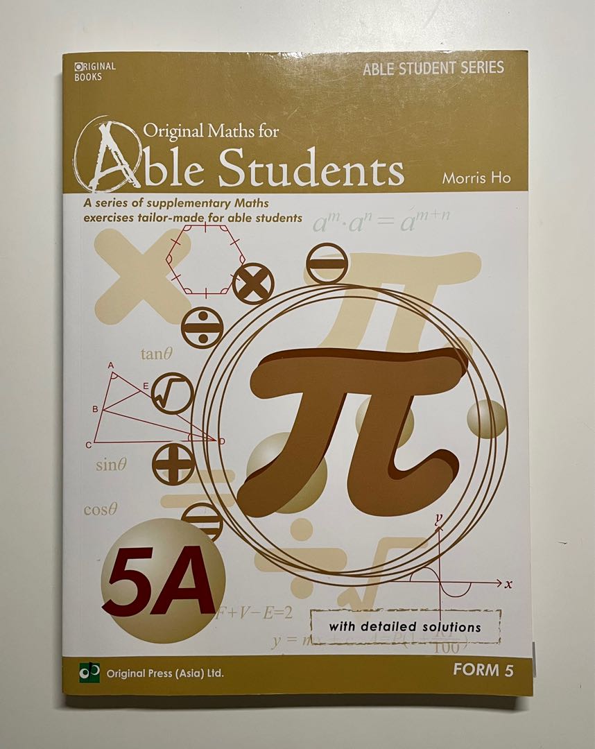 HKDSE Able Students Series: Original Maths for Able Students 5A, 興趣及遊戲 ...
