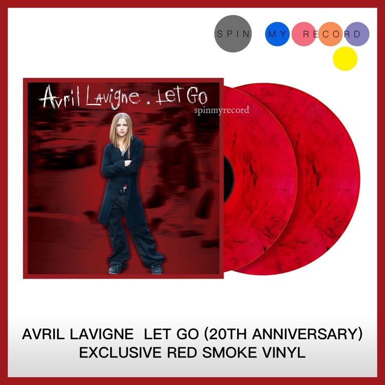 [預訂] Avril Lavigne Let Go (20th Anniversary) Exclusive Red Smoke Vinyl ...