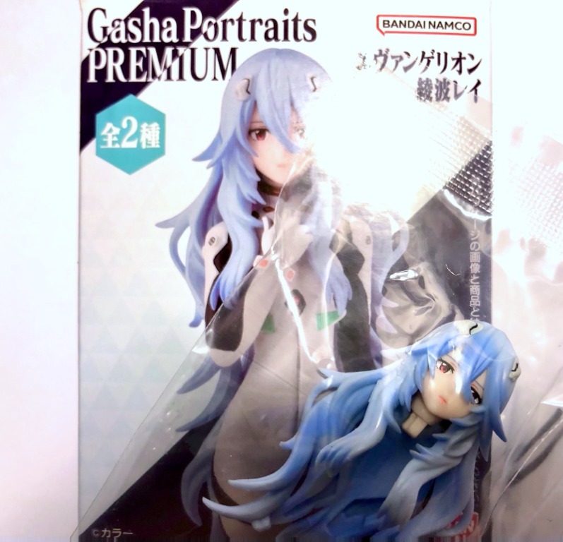[包郵] Bandai EVA Gasha Portraits PREMIUM Evangelion 長髮 綾波零 綾波麗 A款 新世紀福音戰士 劇場版:│ 扭蛋 盒玩 景品, 興趣及遊戲 ...