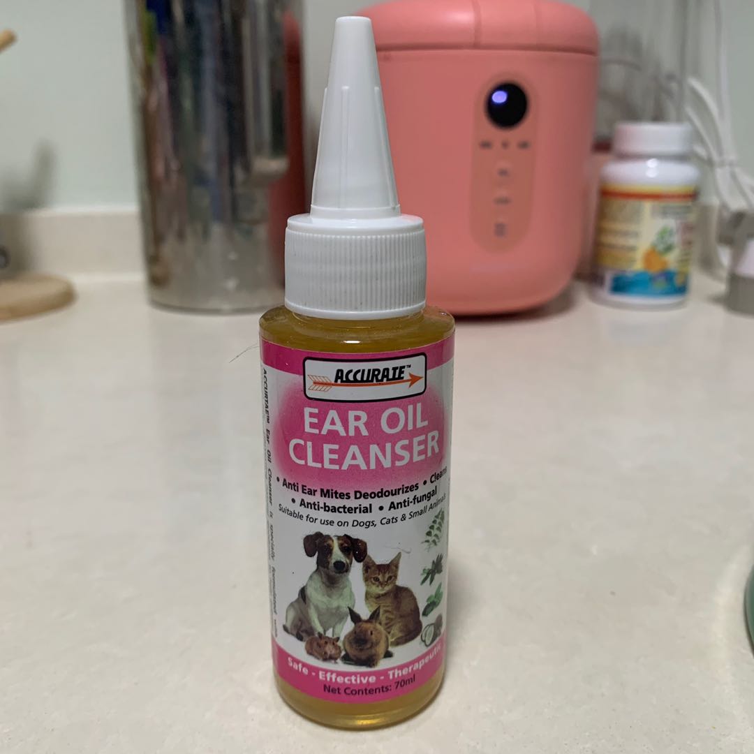 Accurate Ear Oil Cleanser, Pet Supplies, Health & Grooming on Carousell