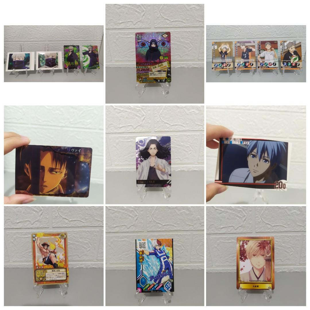ANIME COLLECTIBLE CARDS ( TOKYO REVENGERS, NARUTO, JUJUTSU KAISEN, ONE ...
