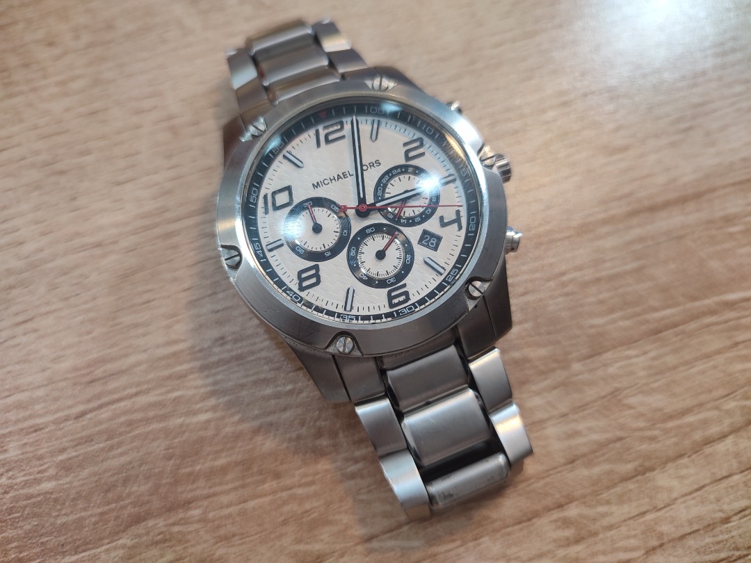 Authentic Michael Kors MK Chronograph Watch Men, Men's Fashion, Watches ...