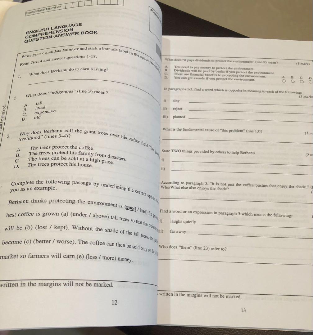 Better Reading Comprehension (for F1-F3), 興趣及遊戲, 書本 & 文具, 教科書 - Carousell