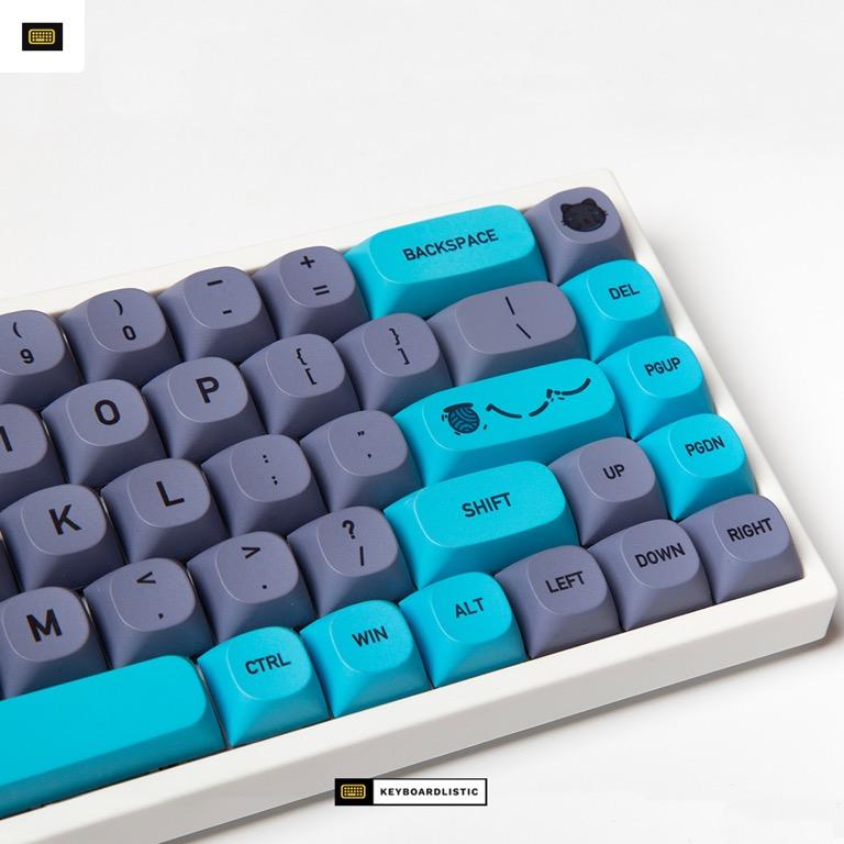 Blue Cat Keycaps | MA Profile | PBT Dye- Sub undefined | Royal Kludge ...