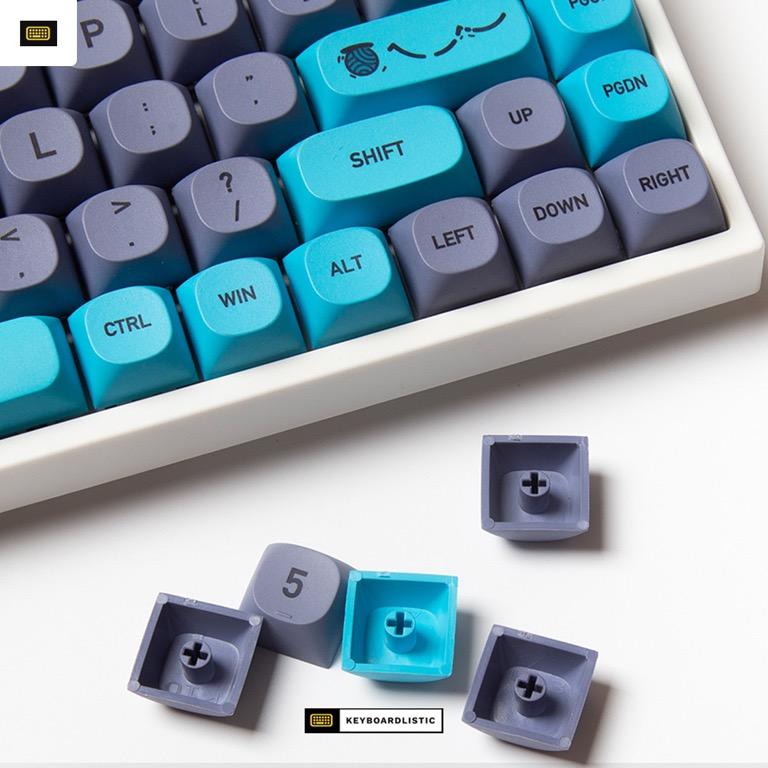 Blue Cat Keycaps | MA Profile | PBT Dye- Sub undefined | Royal Kludge ...