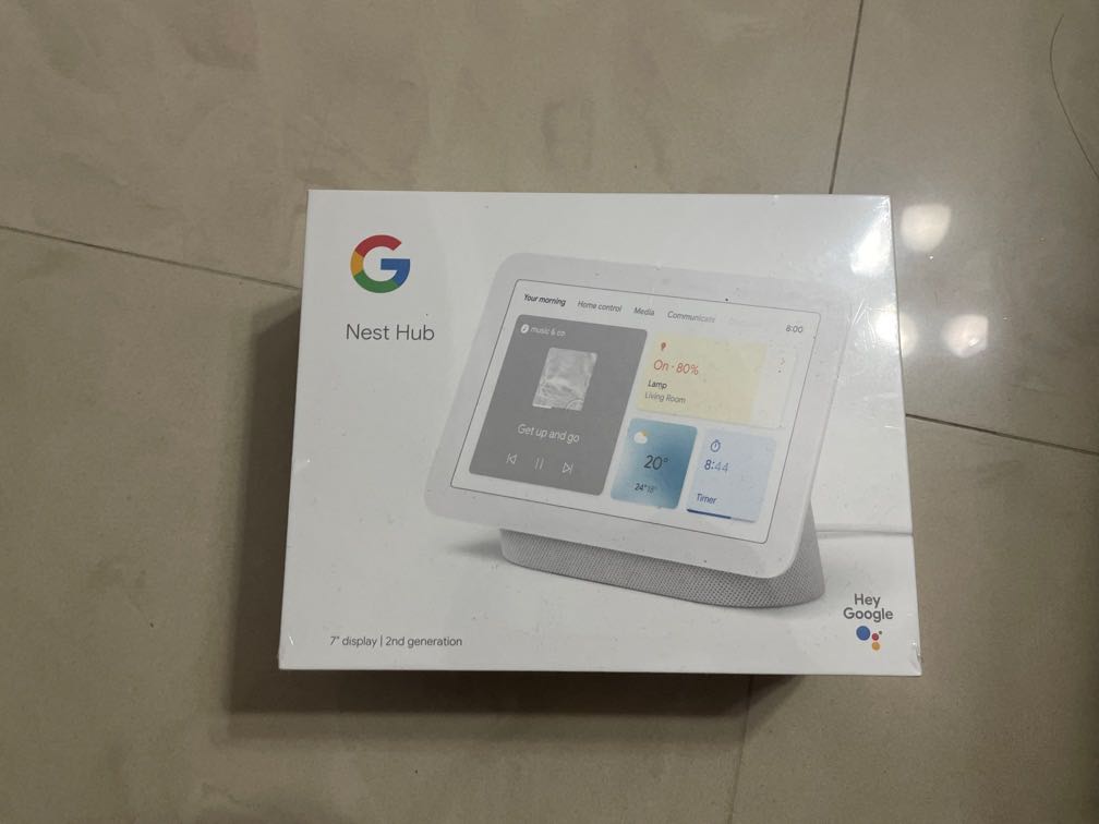 (BNIP) Google Nest Hub 2nd Gen, TV & Home Appliances, TV ...