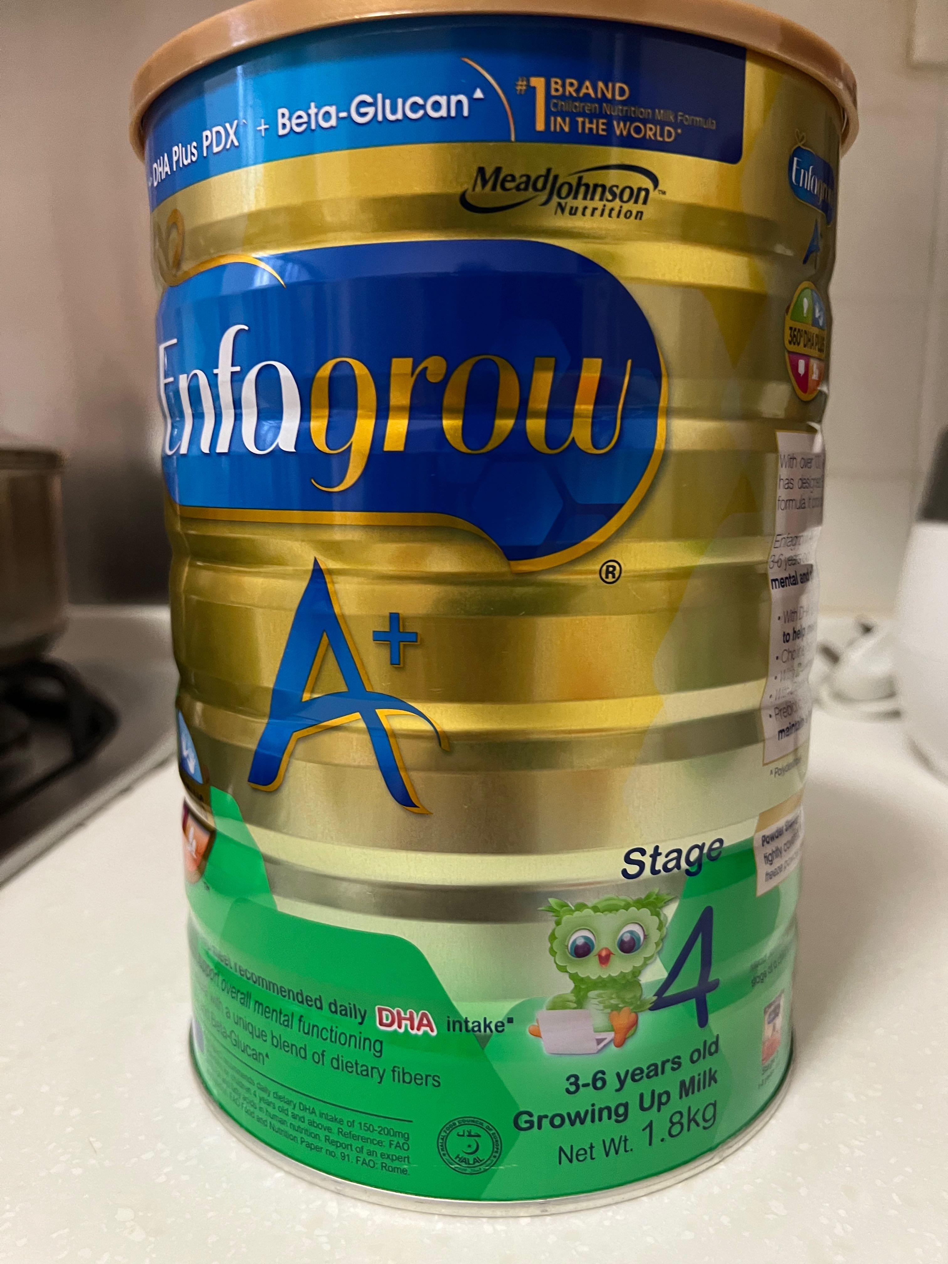 Brand new Enfagrow Pro A+ Stage 4 (1.8kg Tin ), Babies & Kids, Nursing ...