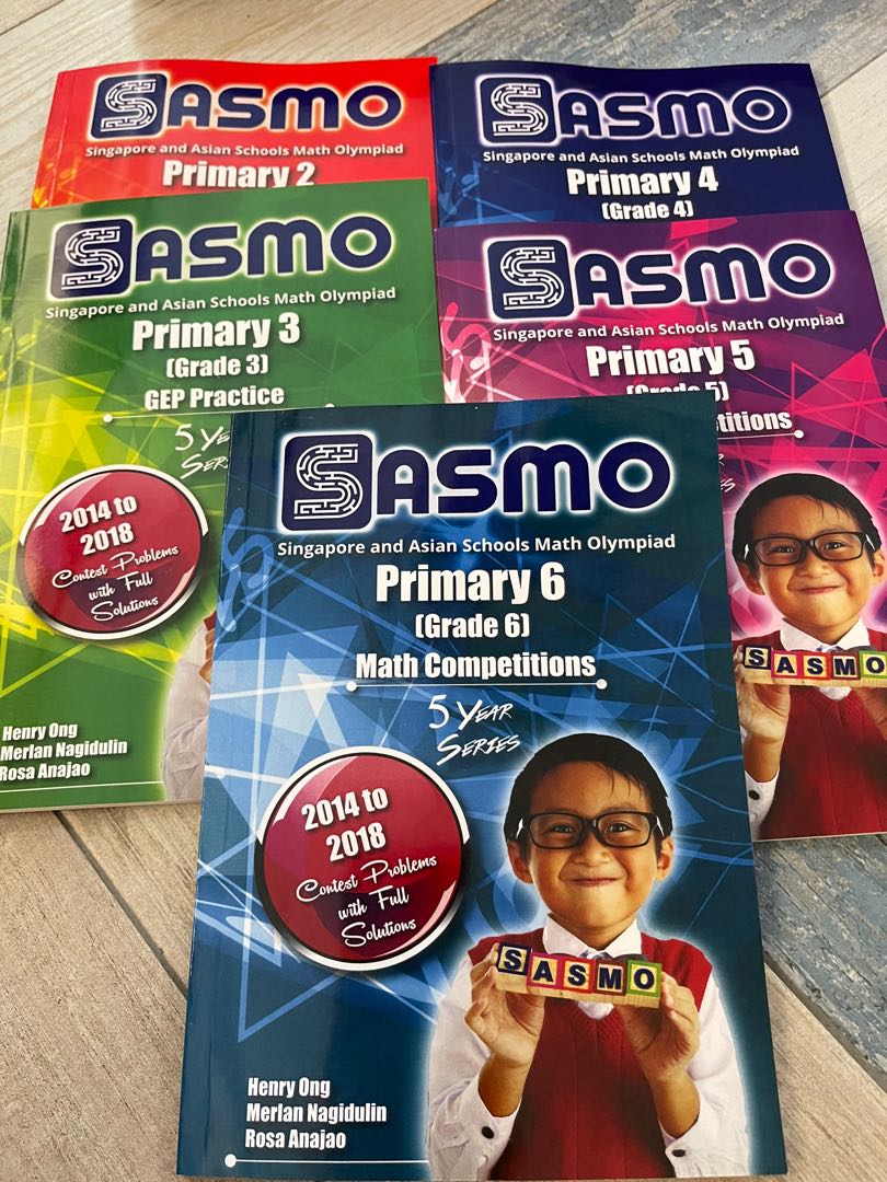 SASMO book set, Hobbies & Toys, Books & Magazines, Assessment Books on ...