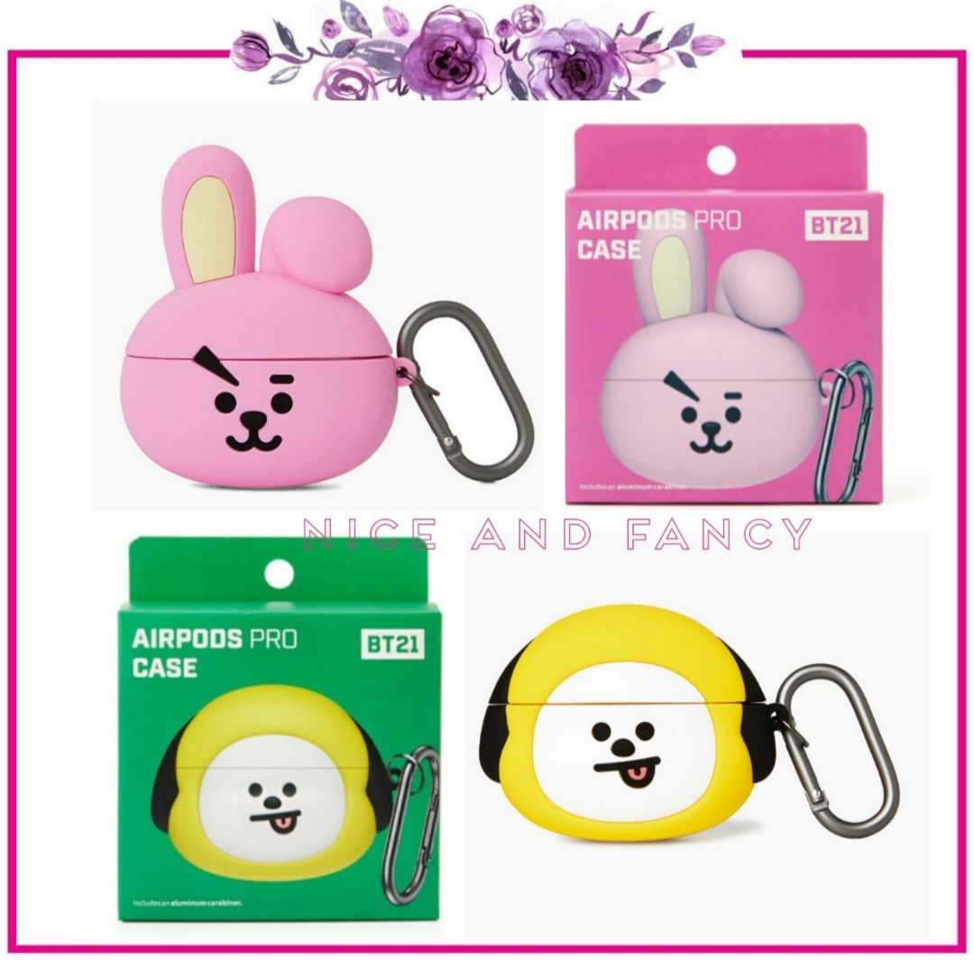 BT21 Silicone Air Pod Pro Case, Hobbies & Toys, Memorabilia ...
