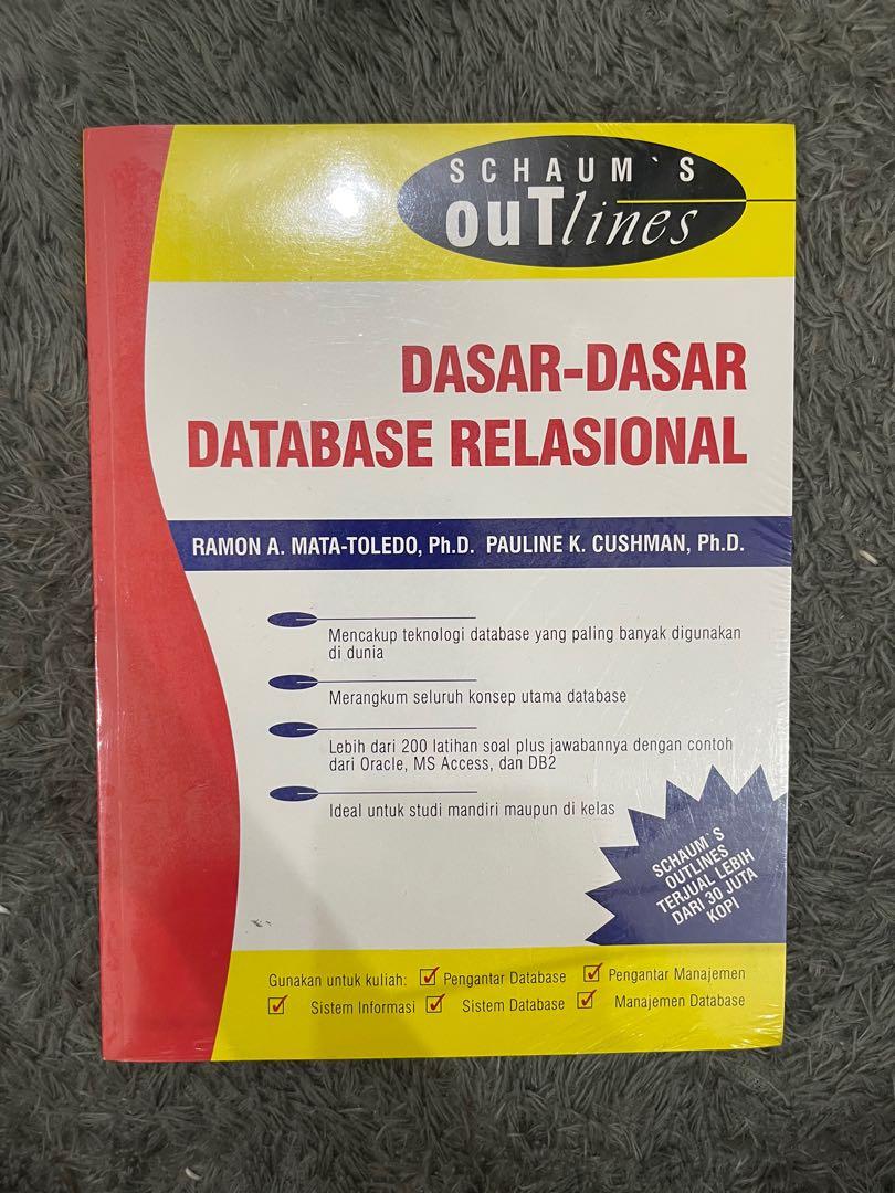 Buku Dasar - Dasar Database Relasional, Buku & Alat Tulis, Buku di ... Buku Dasar - Dasar Database Relasional, Buku & Alat Tulis, Buku di ...