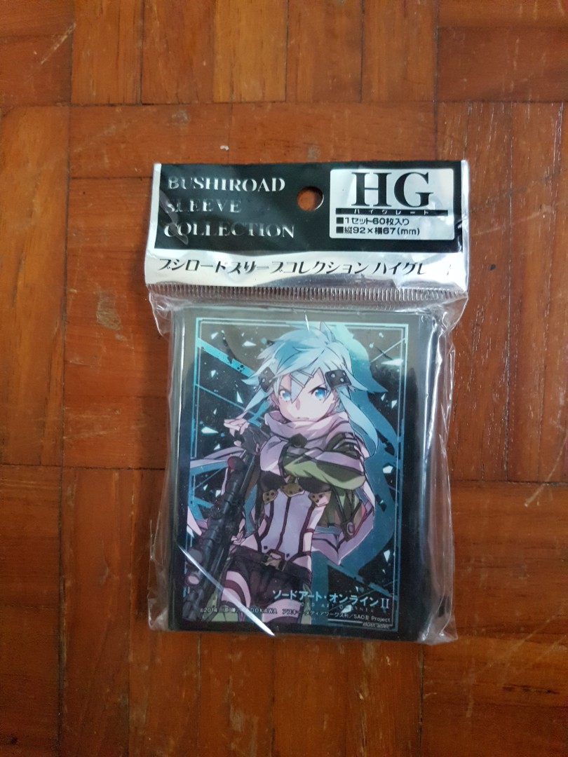 Bushiroad Sword Art Online Sinon Card Sleeves, Hobbies & Toys ...