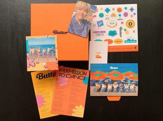 BUTTER ALBUM WITH COMPLETE INCLUSIONS, Hobbies & Toys, Memorabilia ...
