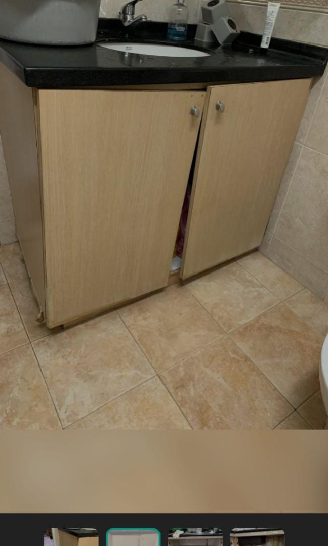 Repair of Rotten Kitchen Sink and Bathroom Vanity Cabinet, Home ...