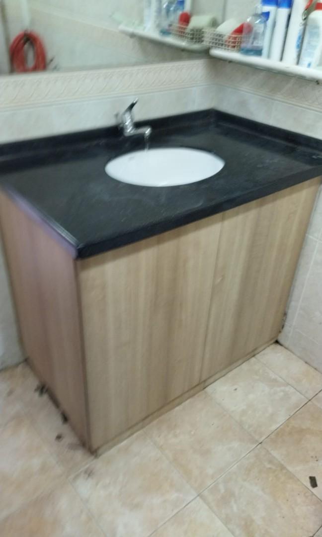 Repair of Rotten Kitchen Sink and Bathroom Vanity Cabinet, Home ...