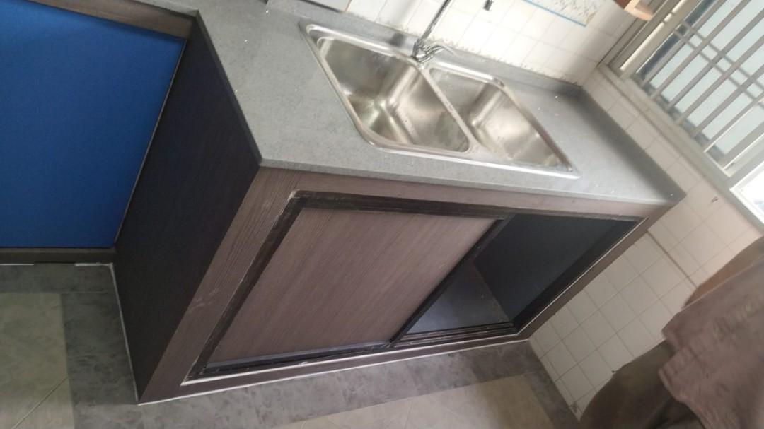 Repair of Rotten Kitchen Sink and Bathroom Vanity Cabinet, Home ...