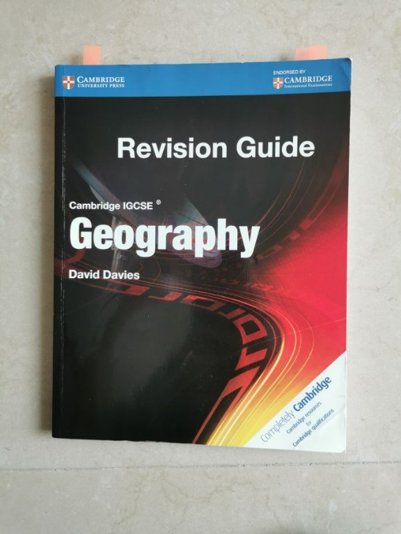 Cambridge IGCSE Geography Revision Guide, 興趣及遊戲, 書本 & 文具, 教科書 - Carousell