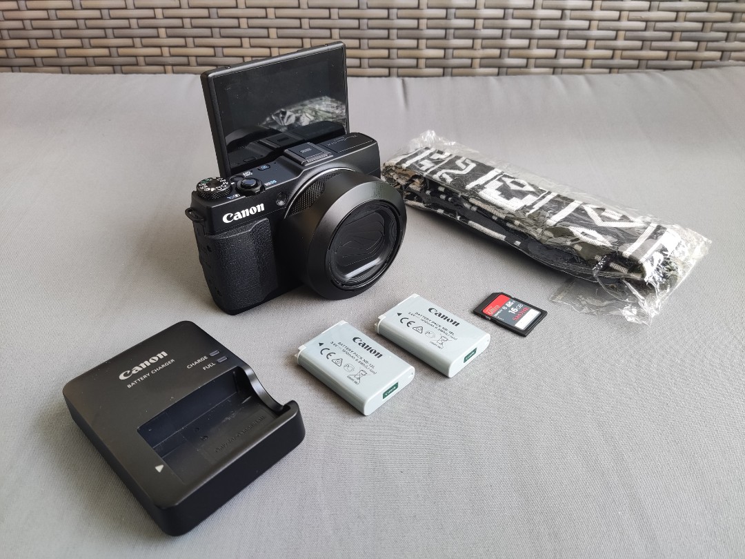Canon G1x 2 mark II with Kata camera bag, Photography, Cameras on Carousell
