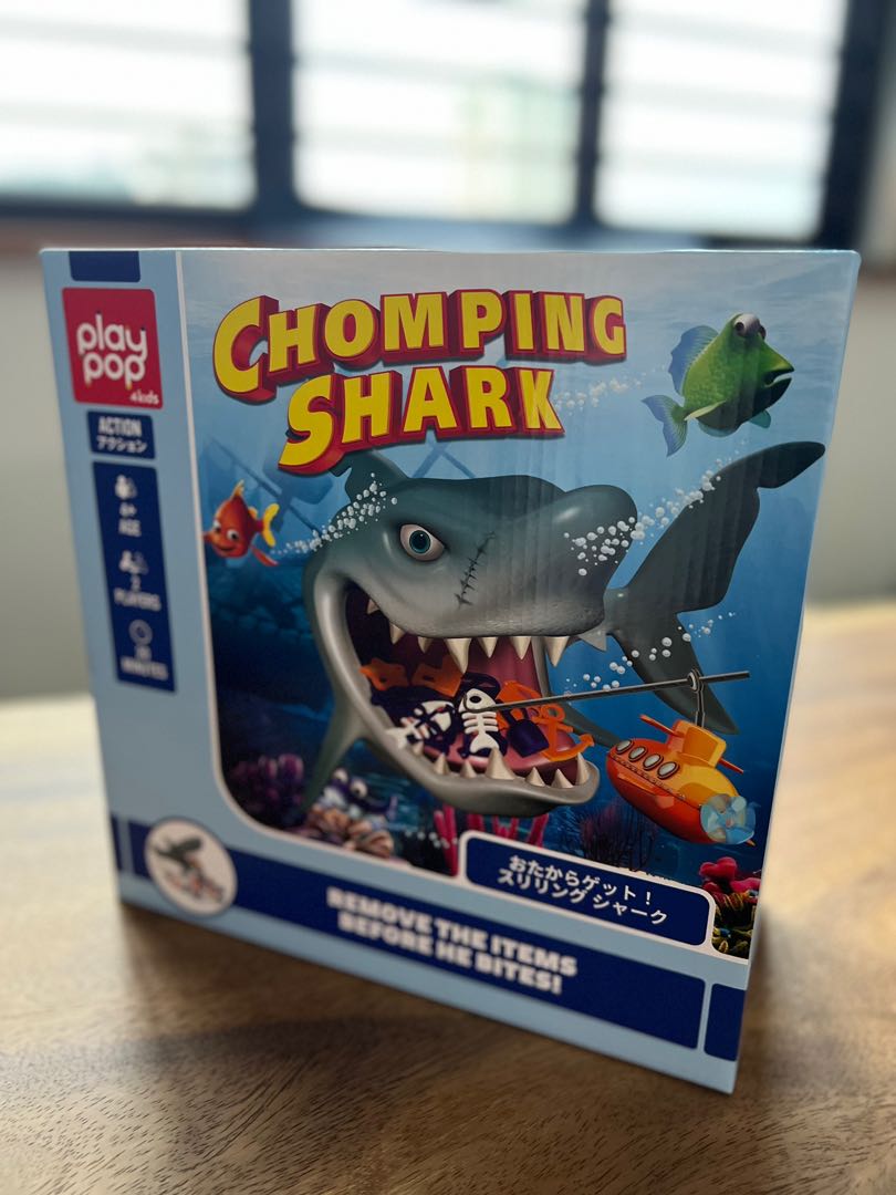 Chomping Shark Game, Hobbies & Toys, Toys & Games on Carousell
