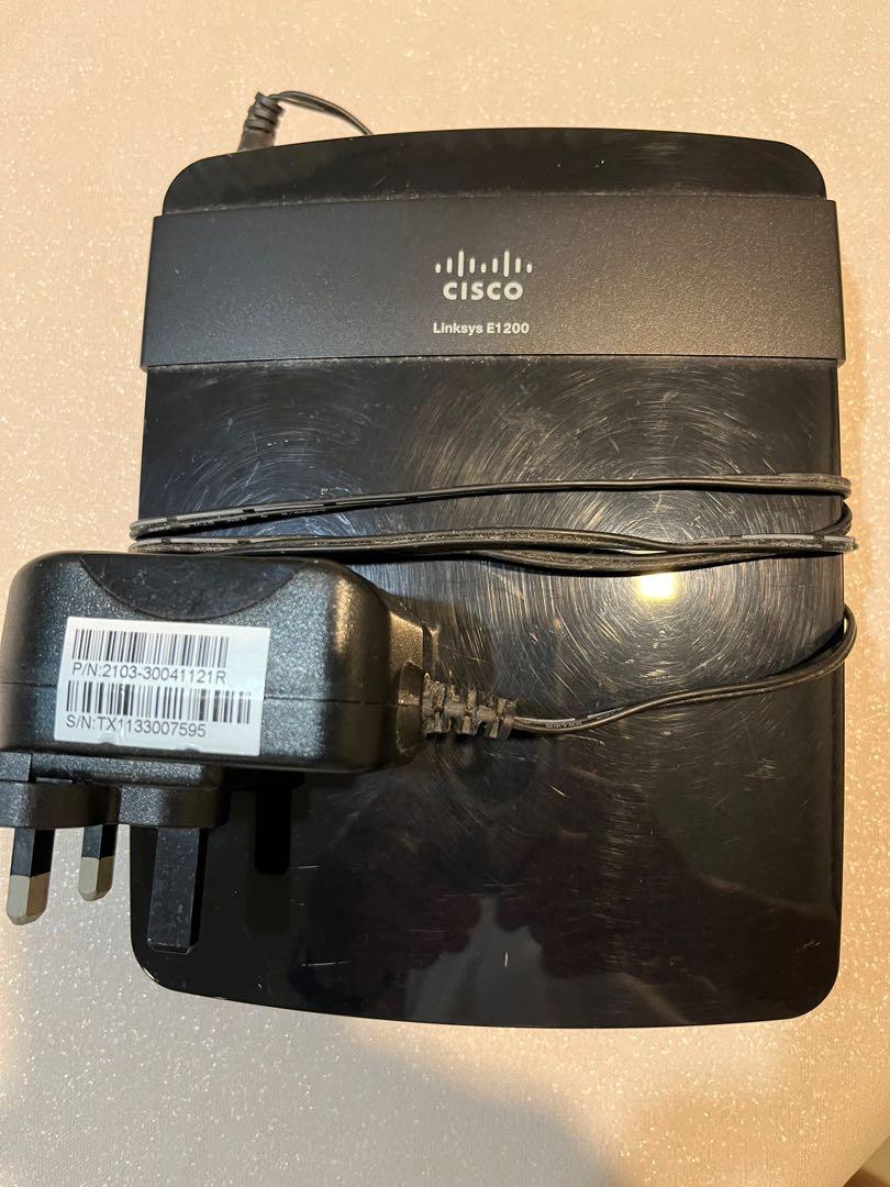 Cisco Linksys E1200, Computers & Tech, Parts & Accessories, Networking ...